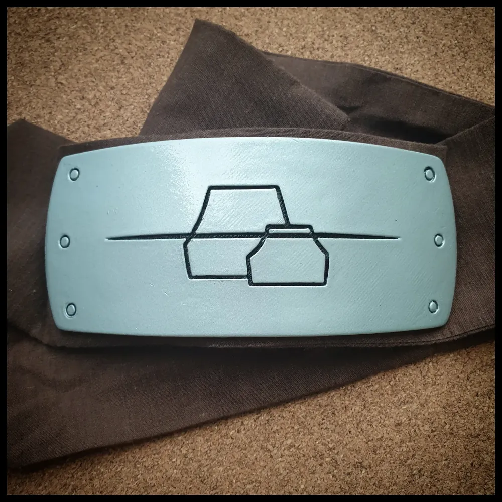 Akatsuki Headbands from Naruto: Shippuden - Free 3D Print Model ...