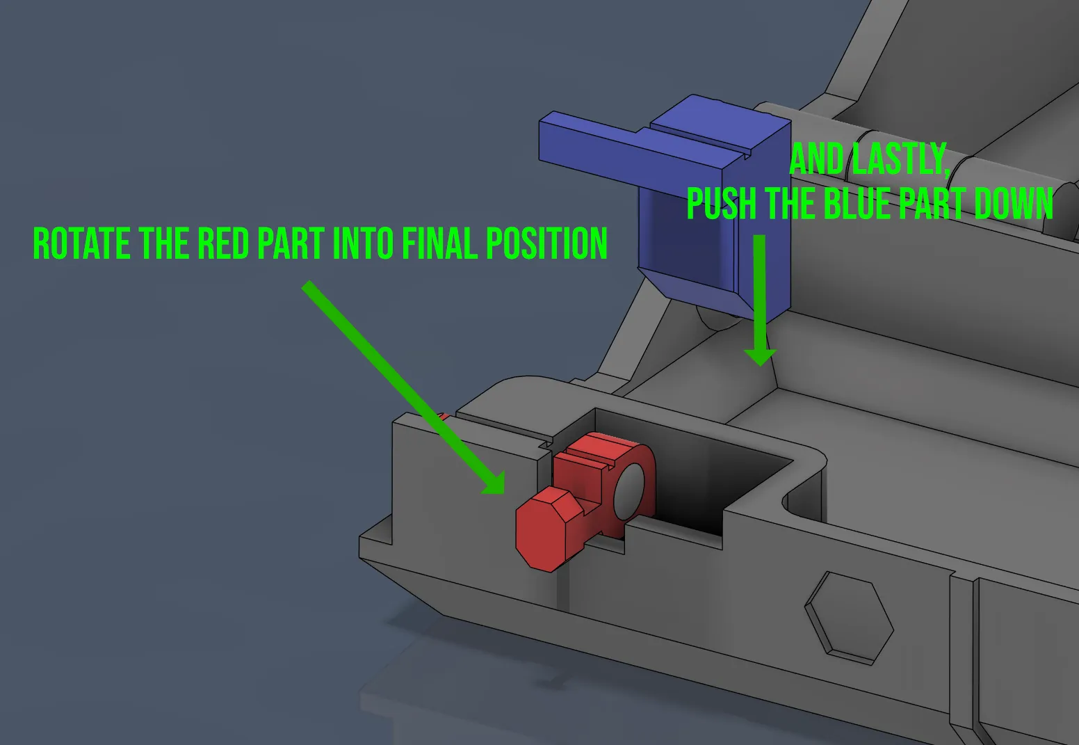 Strong Case - Lock mechanism by FlorinV MakerWorld: Download Free 3D Models