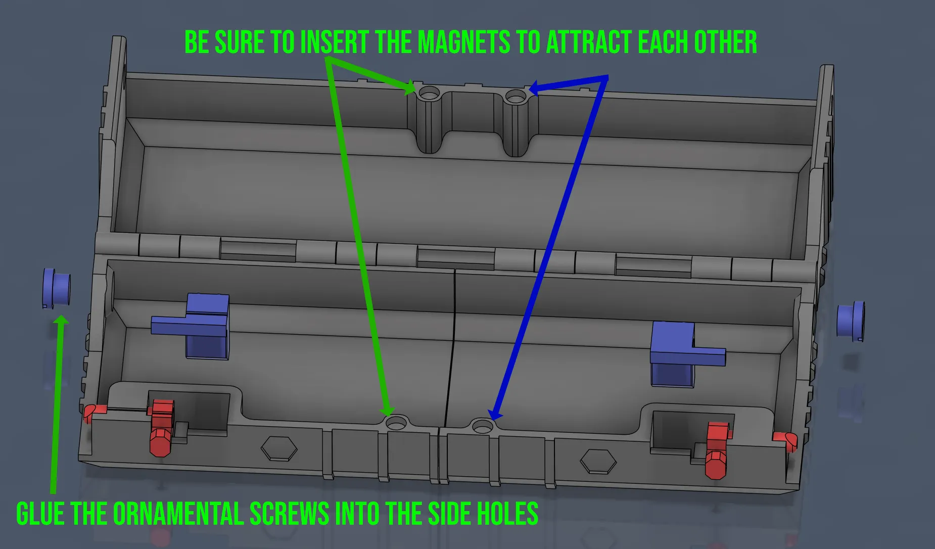 Strong Case - Lock mechanism - Free 3D Print Model - MakerWorld