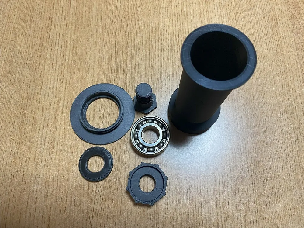 Ender3 V3 SE ball bearing Filament spool holder - Free 3D Print Model ...