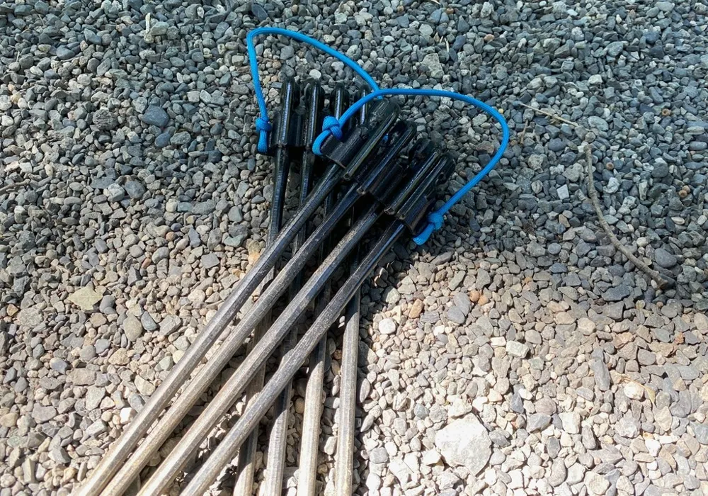 Tent stake (peg) holder ver2 by kiwamu - MakerWorld