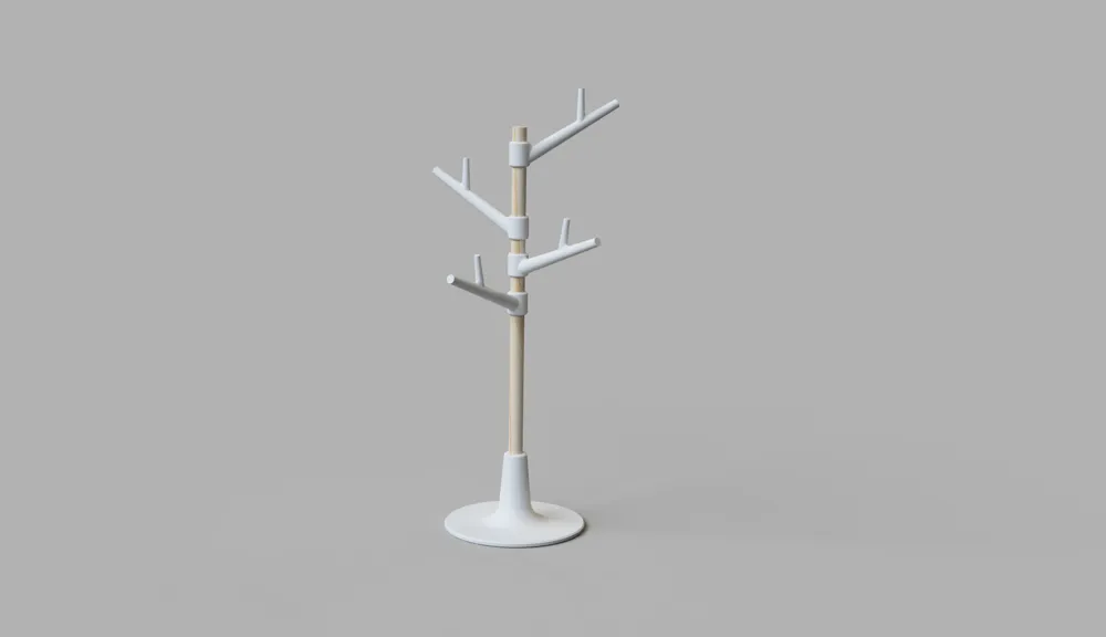 Simple Jewellery Tree Hanger - Free 3D Print Model - MakerWorld