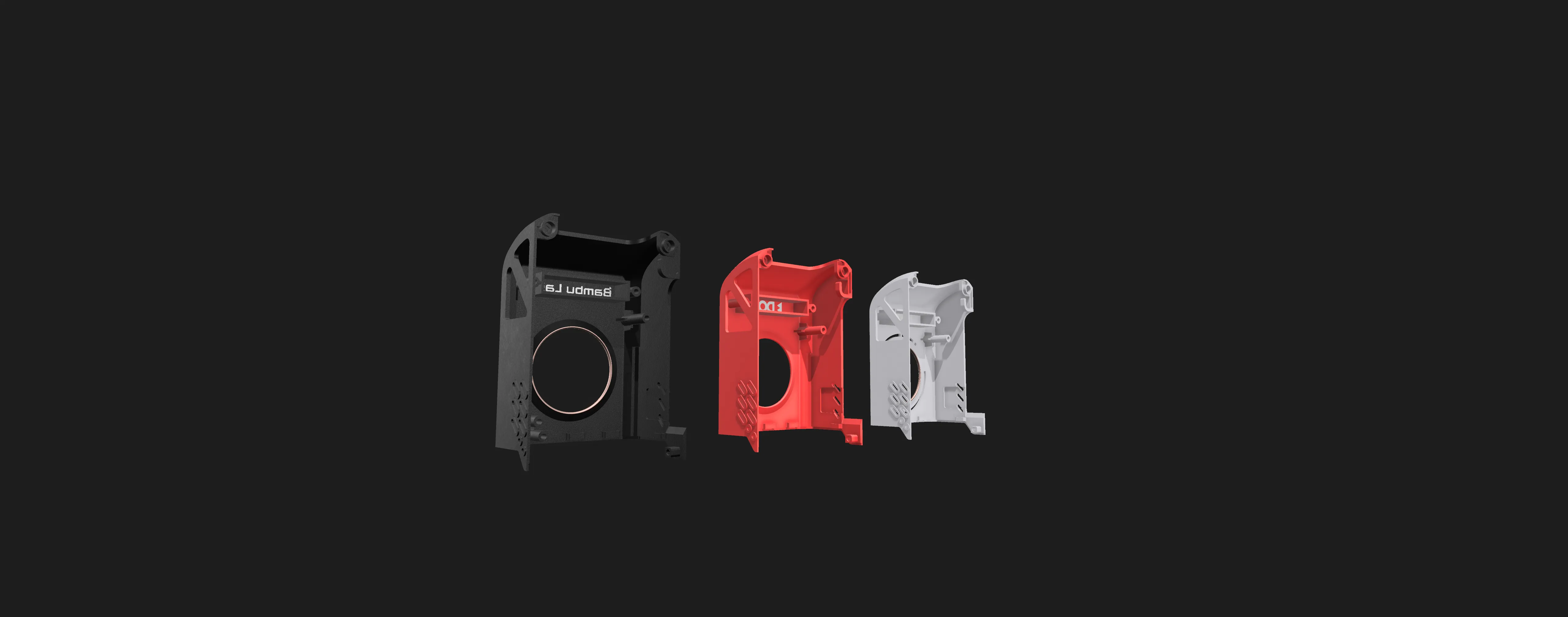 Bambu Lab X1C P1P P1S custom Front Fan Cover by canmaxfire MakerWorld ...