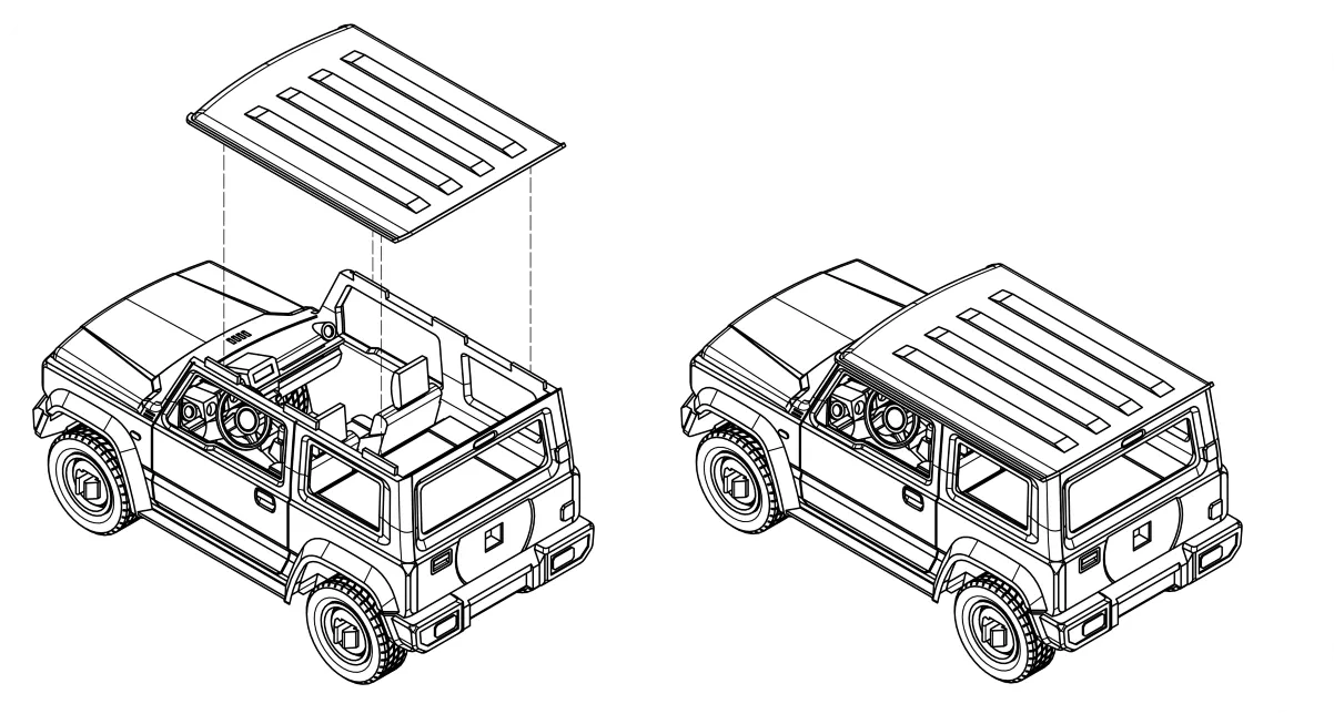 Jimny - kit card - Free 3D Print Model - MakerWorld