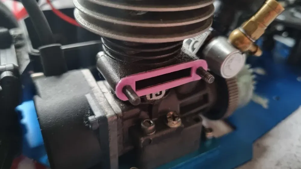 RC Nitro Car 1/10 exhaust flange - Carson HPI cv10 by ZECIORTECH ...