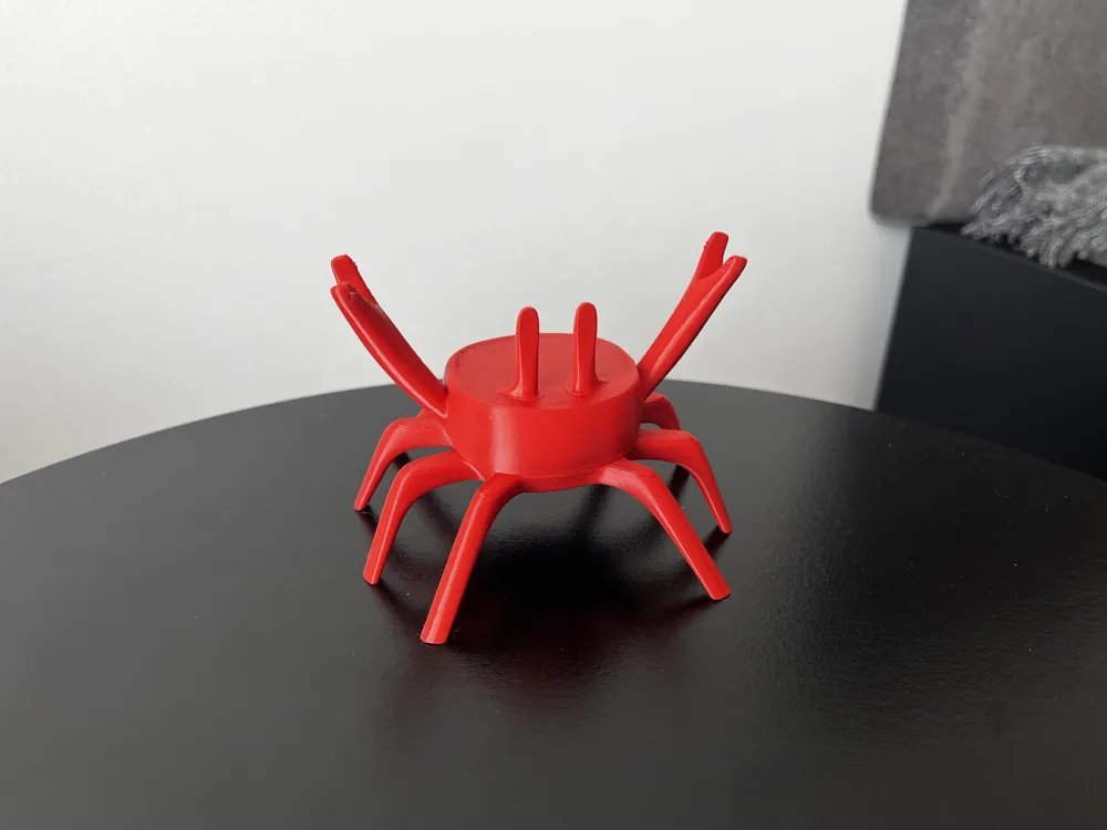 Crab spoon rest - Free 3D Print Model - MakerWorld
