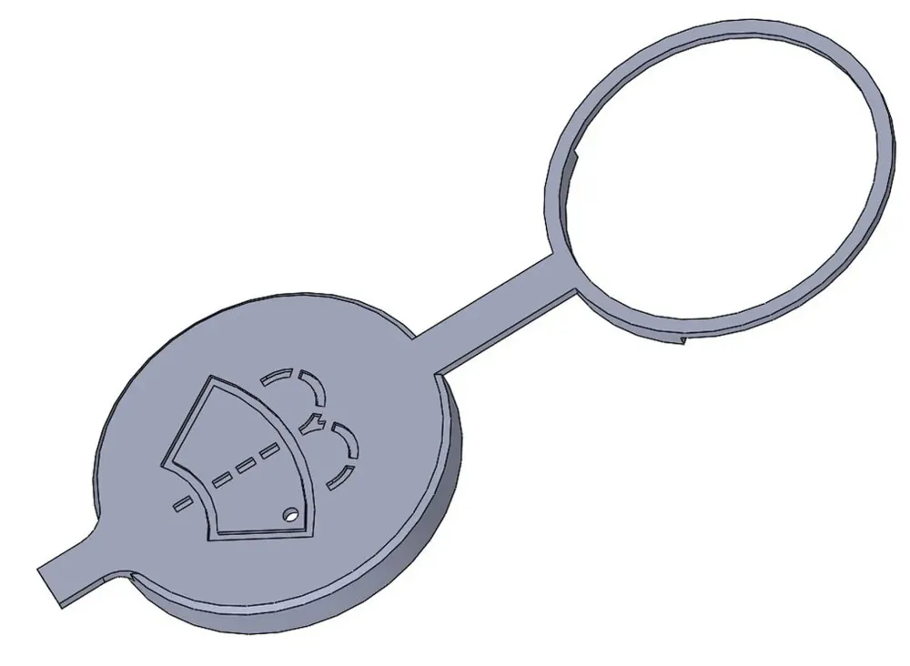 Wiper Washer Reservoir Cap (TPU print) by MitjaN MakerWorld: Download ...