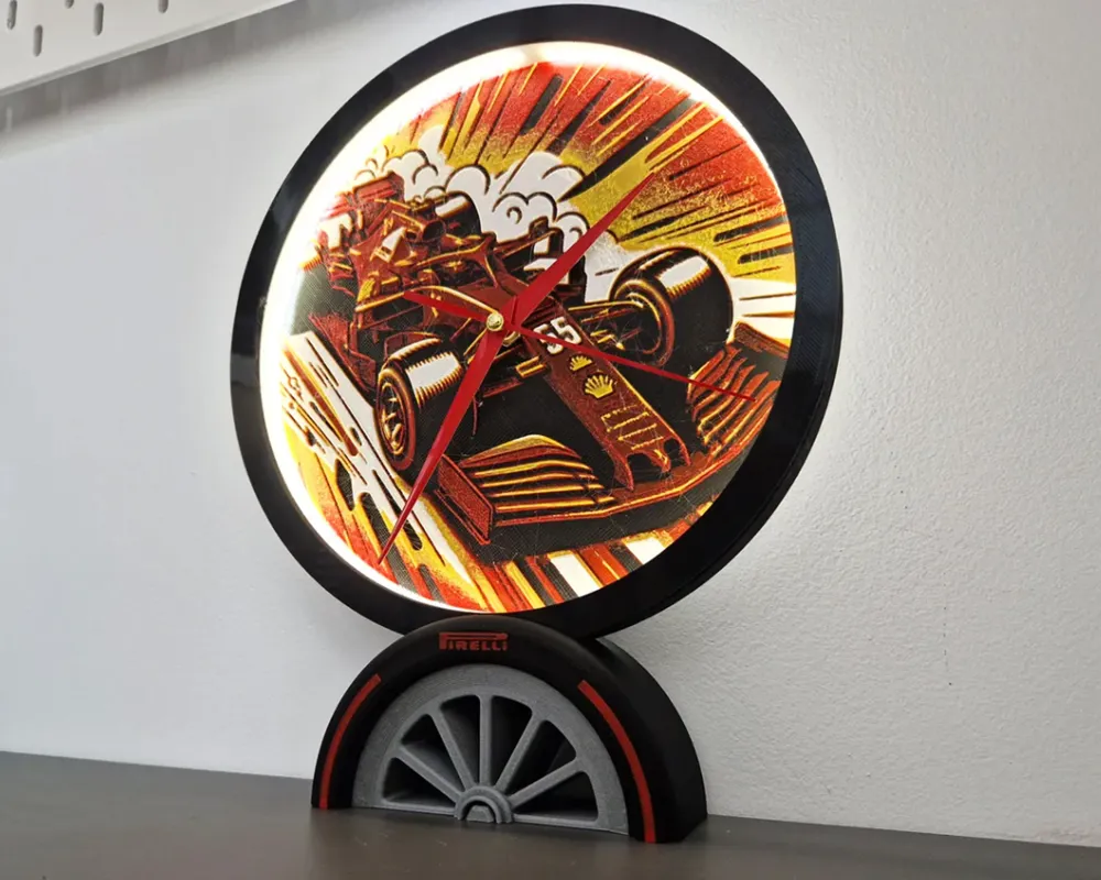 Reloj F1 LED - Hueforge by Control3D - MakerWorld