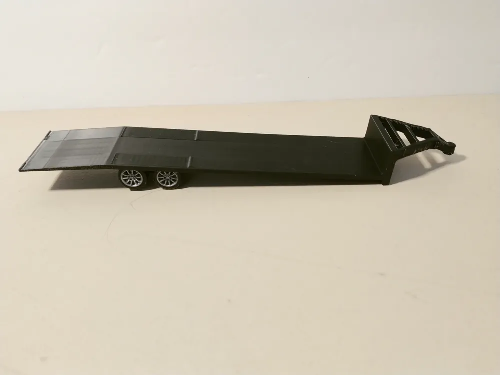 GreenlightHOTWHEELSMATCHBOX 1:64 Gooseneck Trailer - Free 3D Print ...