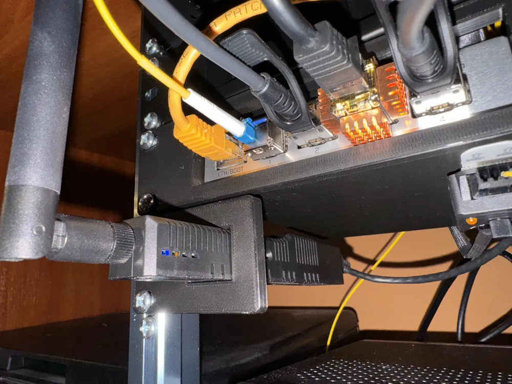 SMLIGHT SLZB-06 Rack Mount by Seb3D - MakerWorld