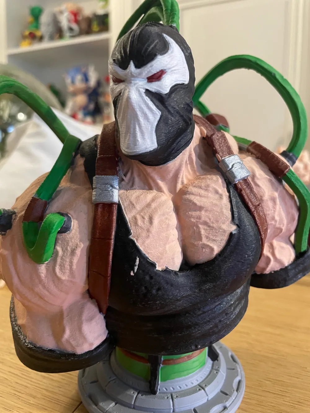 bust dc comic bane color by diertanonMakerWorld: Download Free 3D Models