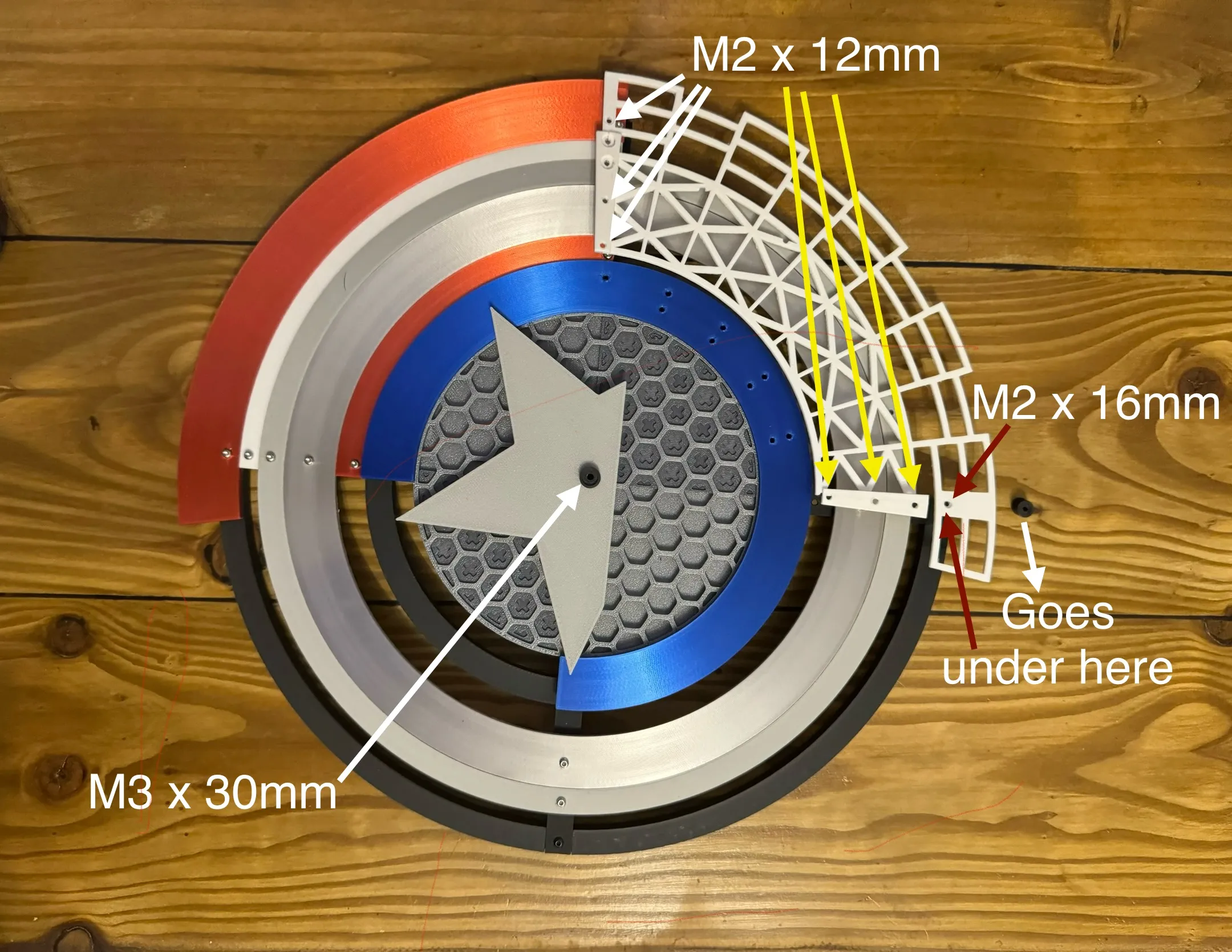 Captain America Prototype Shield from Deadpool 3 by Aaksta MakerWorld ...