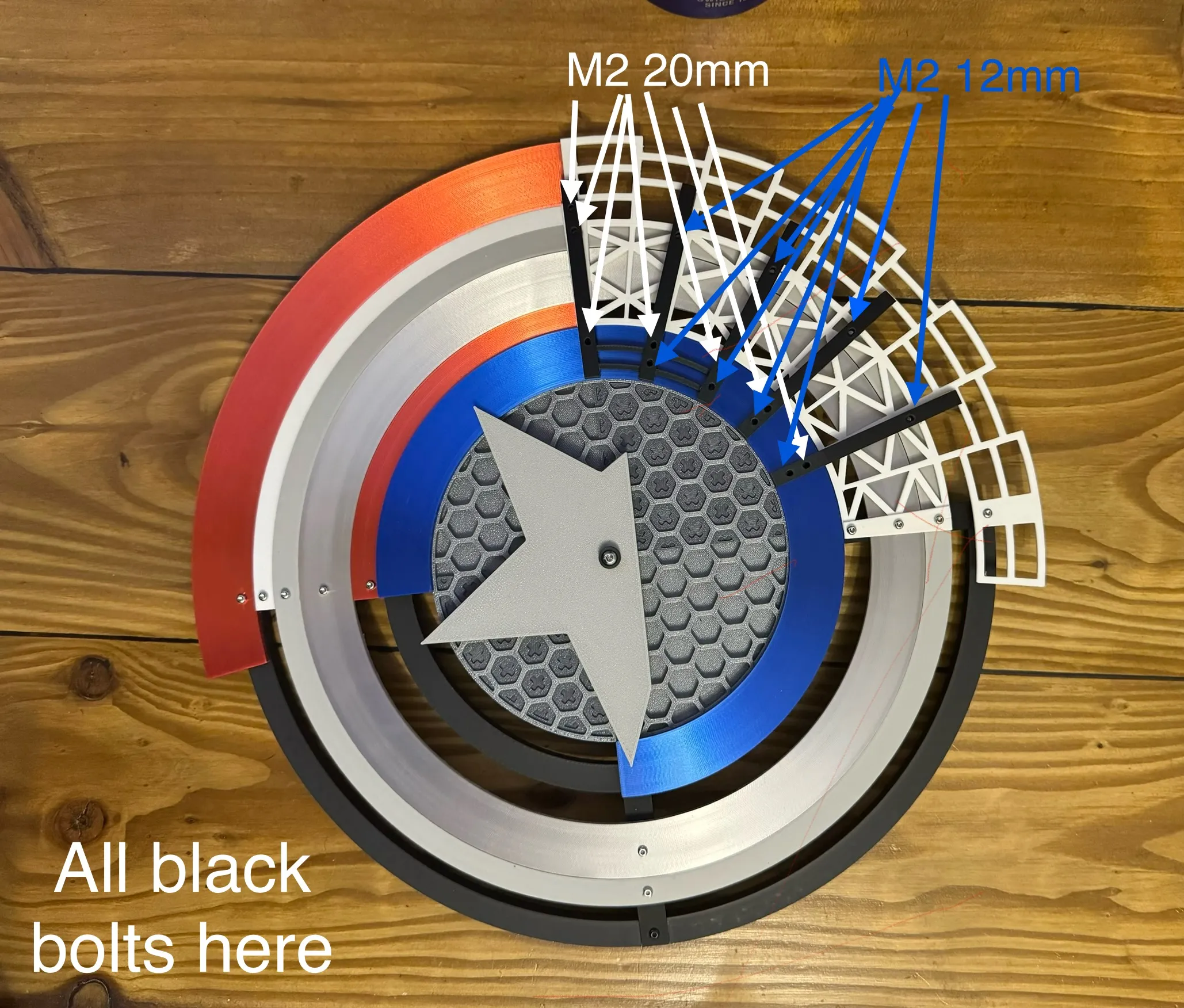 Captain America Prototype Shield from Deadpool 3 by Aaksta MakerWorld ...