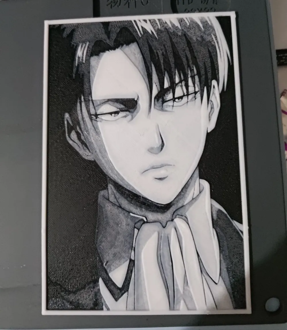 Levi Ackerman Attack on Titan Hueforge by Dtox MakerWorld: Download ...