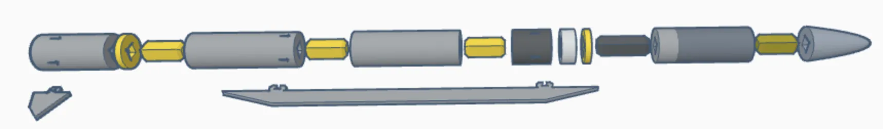AIM-174B -- Newest and Longest Range US Missile by RexiLabs - MakerWorld