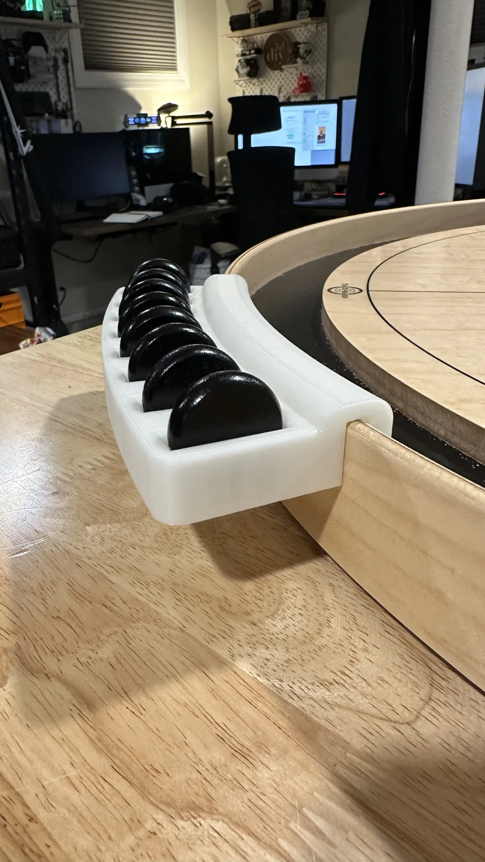 Crokinole Disk and 20's Holder by dave3ddiy - MakerWorld