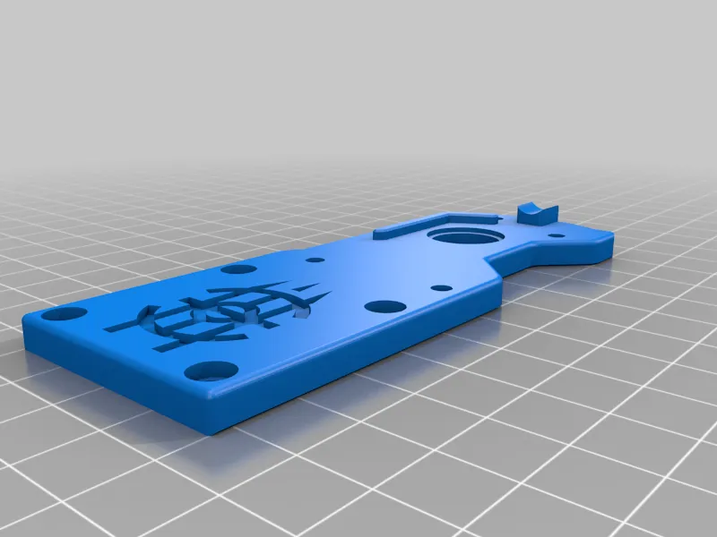 m4 extruder plate mount on creality cr 200b remix by h0licede - MakerWorld