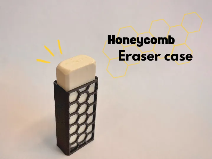 Honeycomb Eraser Case by user_2952590735 - MakerWorld