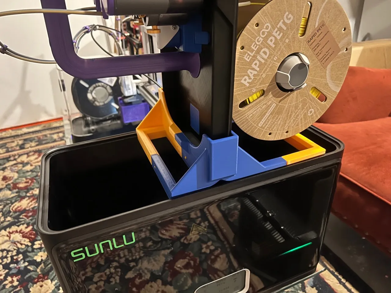 Sunbu AMS Lite Loader Stand - A1 Mini Version by jdfletch MakerWorld ...