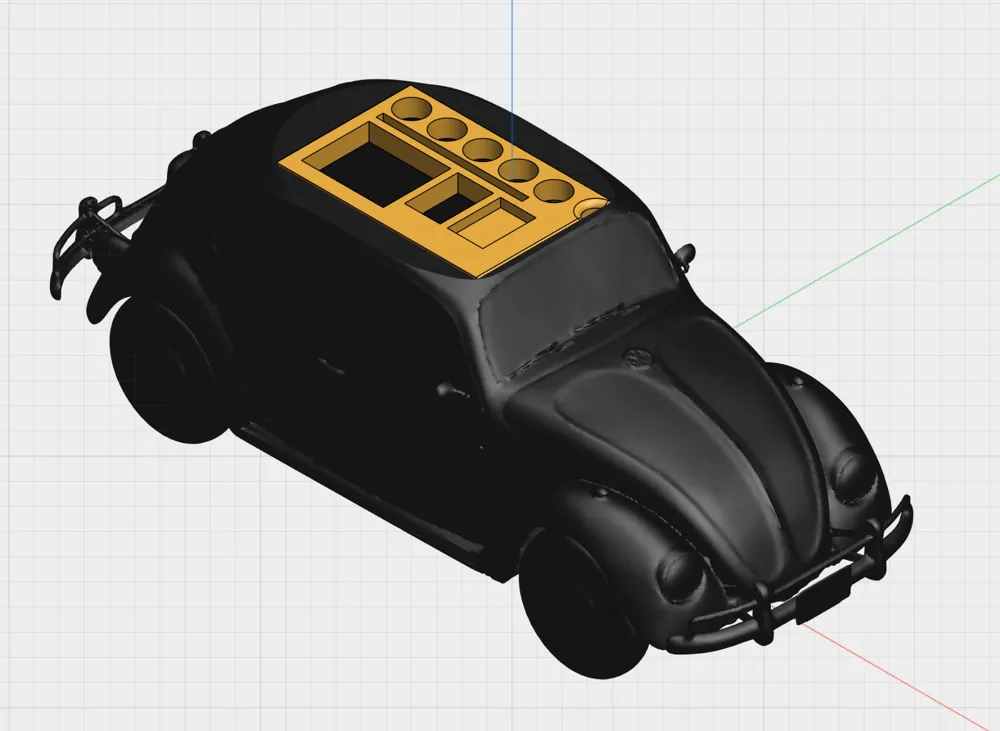 VW beetle storage by Willenynonky - MakerWorld