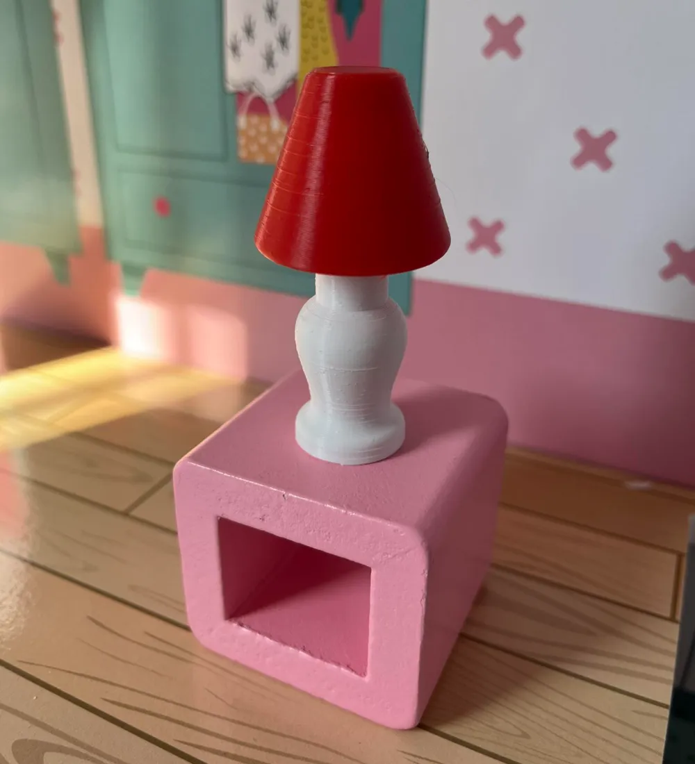Lamp for barbie dolls 1:6 by Ainon3Dprint - MakerWorld