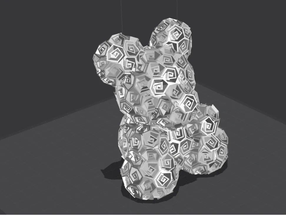 Rose Bear - Free 3D Print Model - MakerWorld