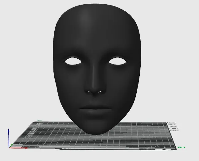 Blank Mask - Free 3D Print Model - MakerWorld
