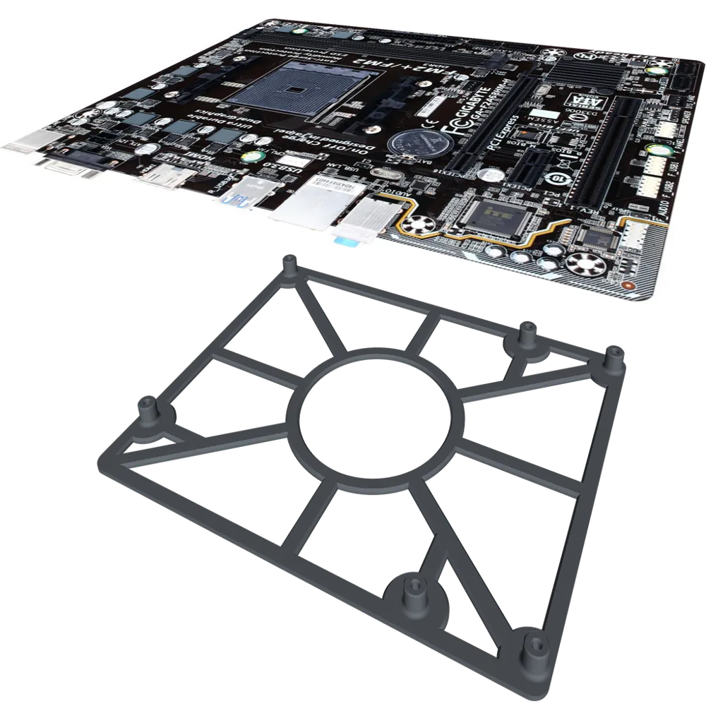 mATX Motherboard Mounting Plate by ChunkAhoy - MakerWorld