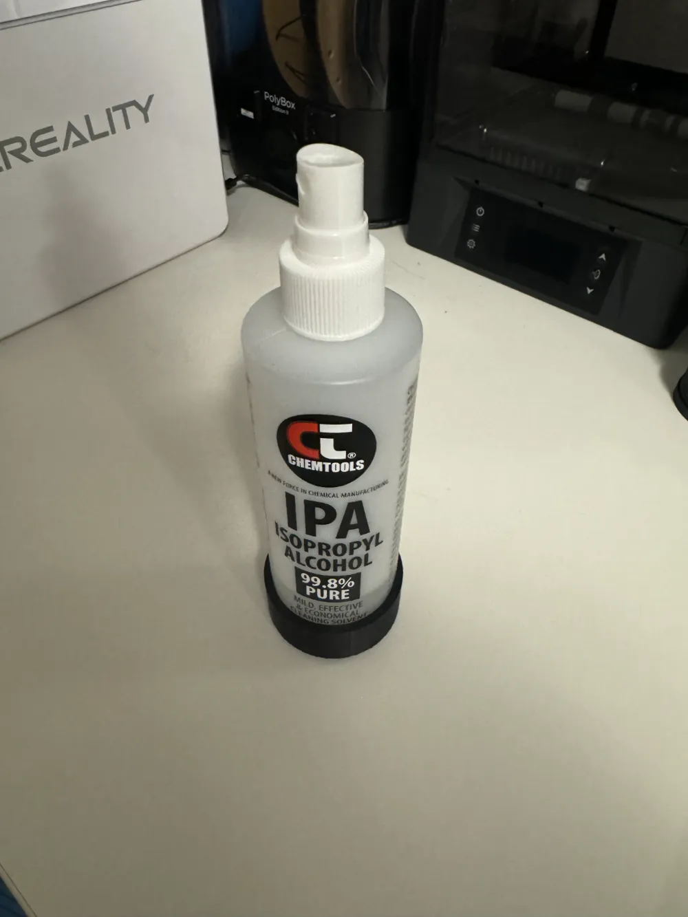 Isopropyl Alcohol Spray Gridfinity Mount by Mailbot - MakerWorld