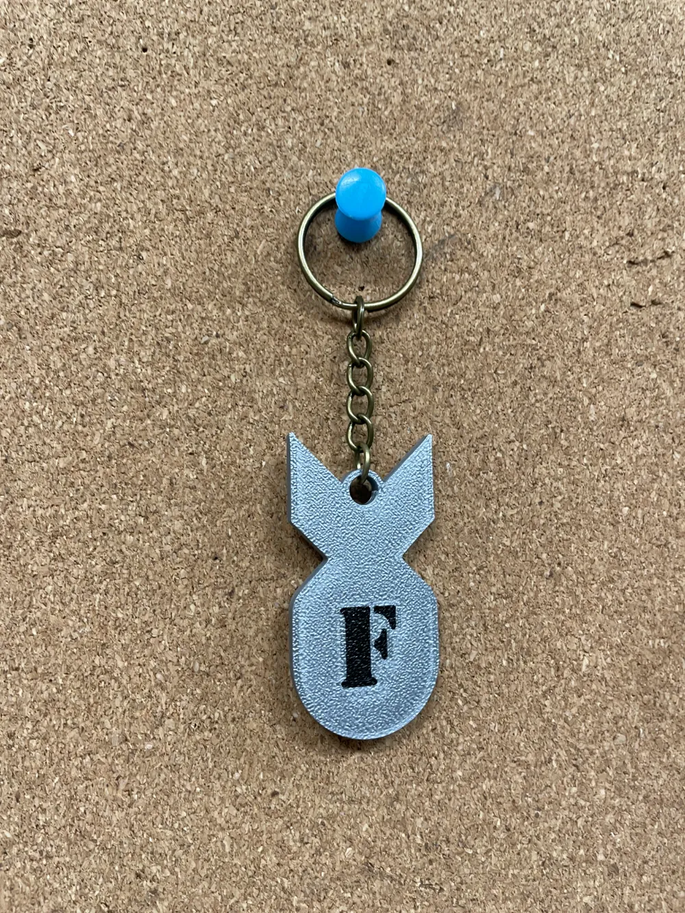 F Bomb Keychain by damenneufeld - MakerWorld