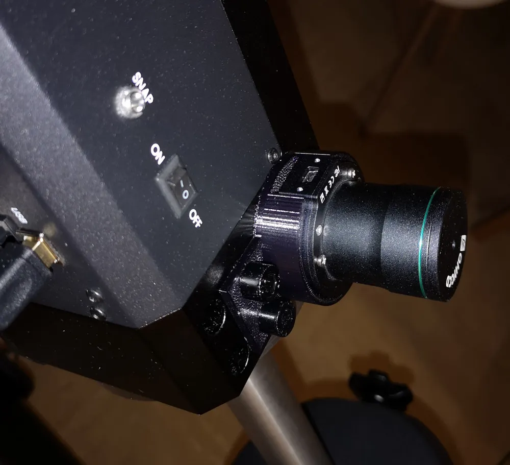 QHY Polemaster adapters for EQ8-R / HEQ5 by PierreV - MakerWorld