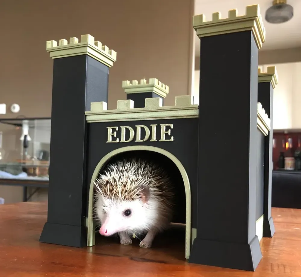 Eddies Castle (Guinea Pig, Hamster, Hedgehog) - Free 3D Print Model ...