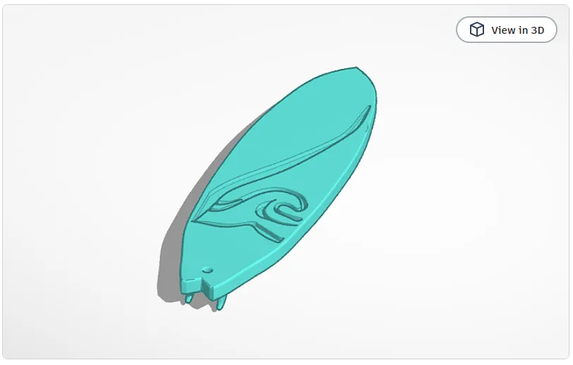 Finger Surfboard For Water Or Air by user_4284116682 MakerWorld ...