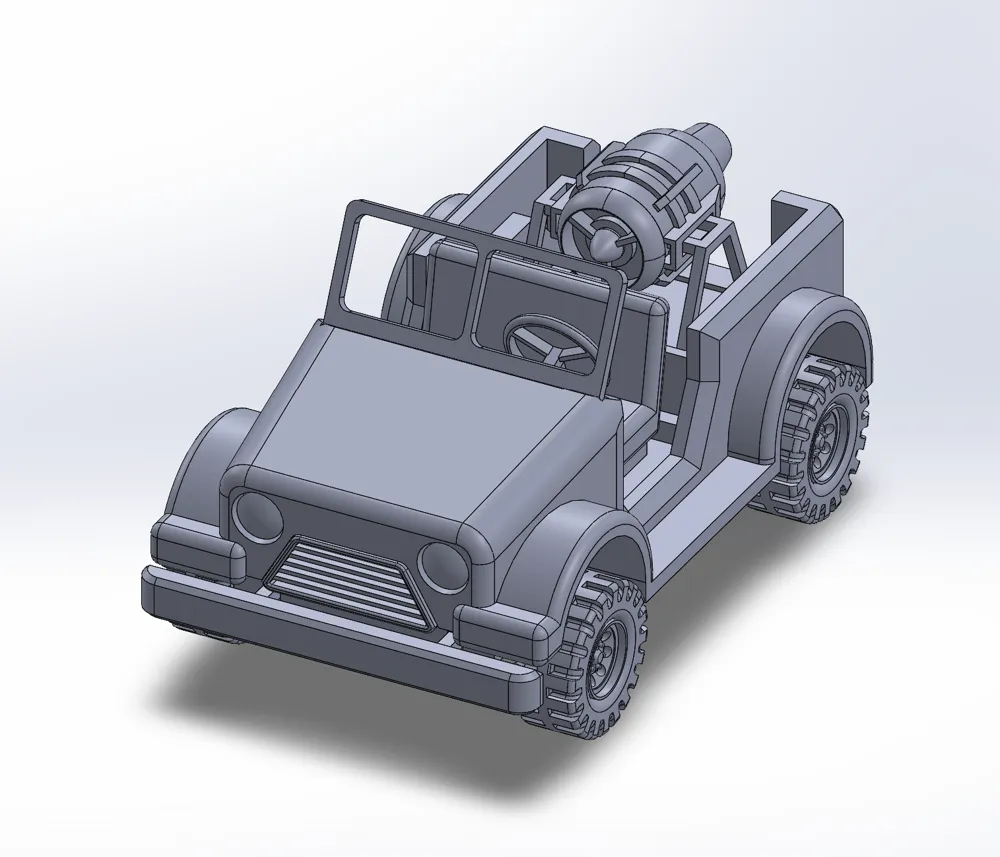 Rocket Engine Car by fun3dprintstuff - MakerWorld