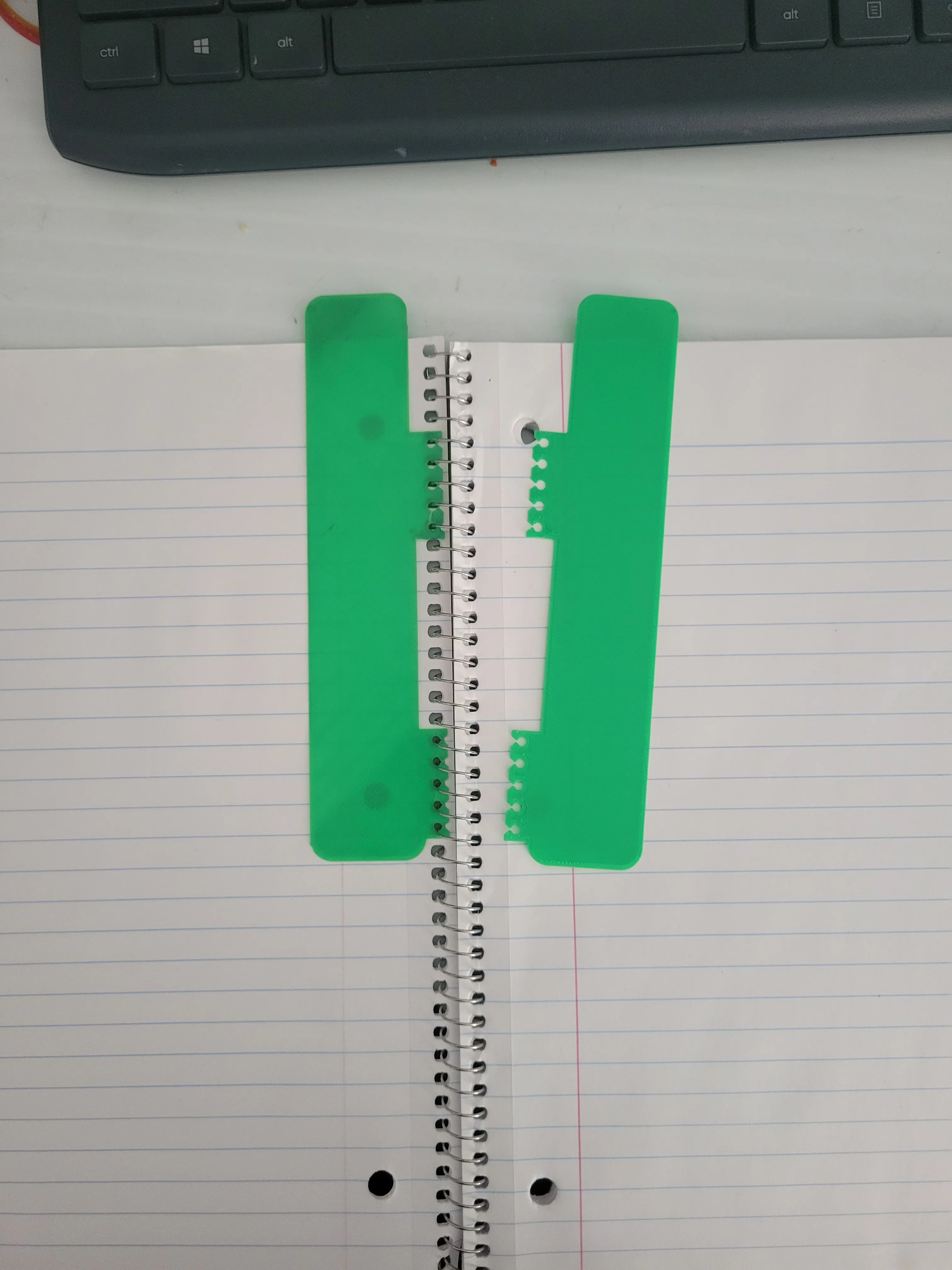 snap on binder book mark/divider - Free 3D Print Model - MakerWorld