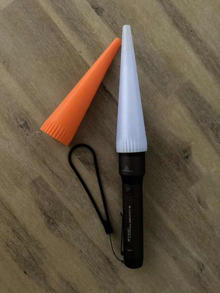 Flashlight diffusor attachments by dominik.gneist - MakerWorld