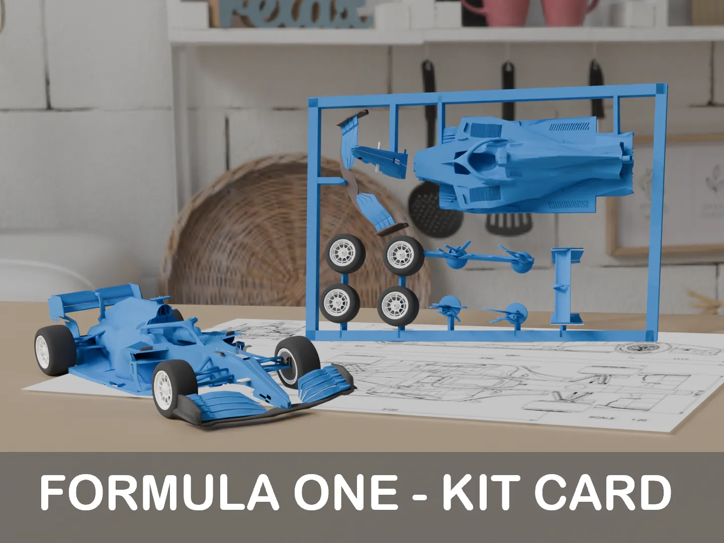 Formula One - Kit Card - Free 3D Print Model - MakerWorld