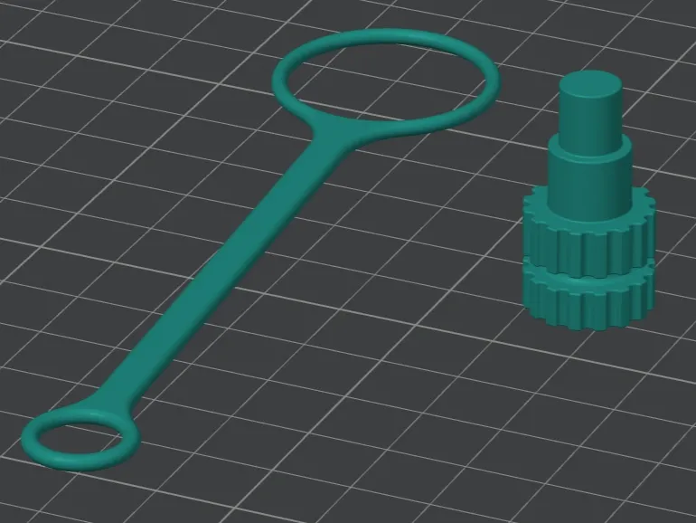 Vape Dust Cap and Strap by Rich YB MakerWorld: Download Free 3D Models
