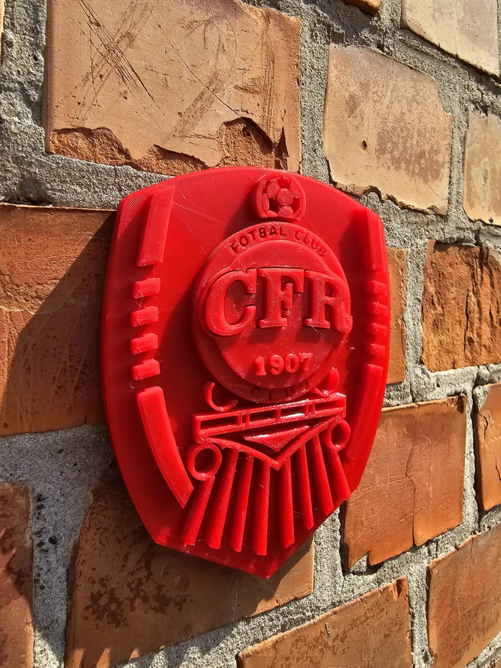 CFR Cluj Fotball Team Logo with Keyhole by ParadoxH - MakerWorld