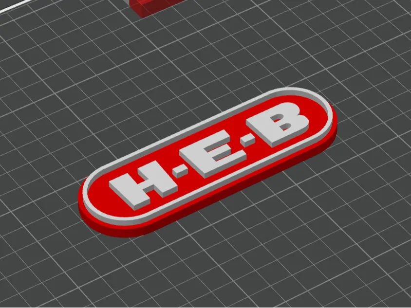 HEB Logo - Free 3D Print Model - MakerWorld
