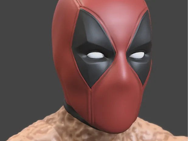 Deadpool Bust Real Life size by 3DimensionsStuff - MakerWorld