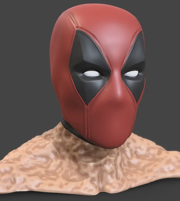 Deadpool Bust Real Life size by 3DimensionsStuff - MakerWorld