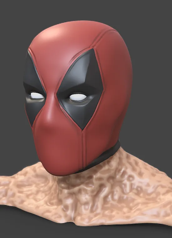Deadpool Bust Real Life size by 3DimensionsStuff - MakerWorld