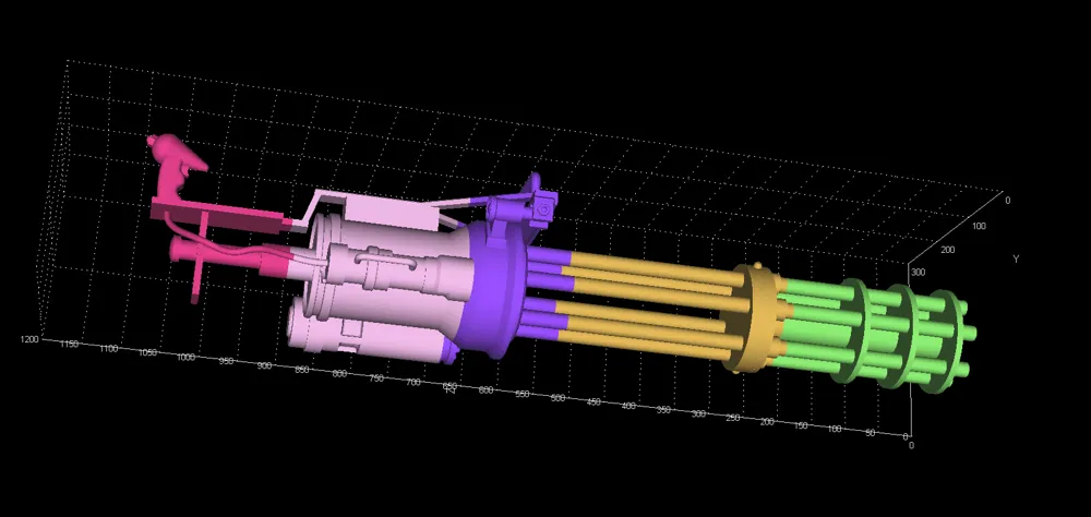 Gatling Mini Life Size Toy Prop cosplay by 3DimensionsStuff - MakerWorld