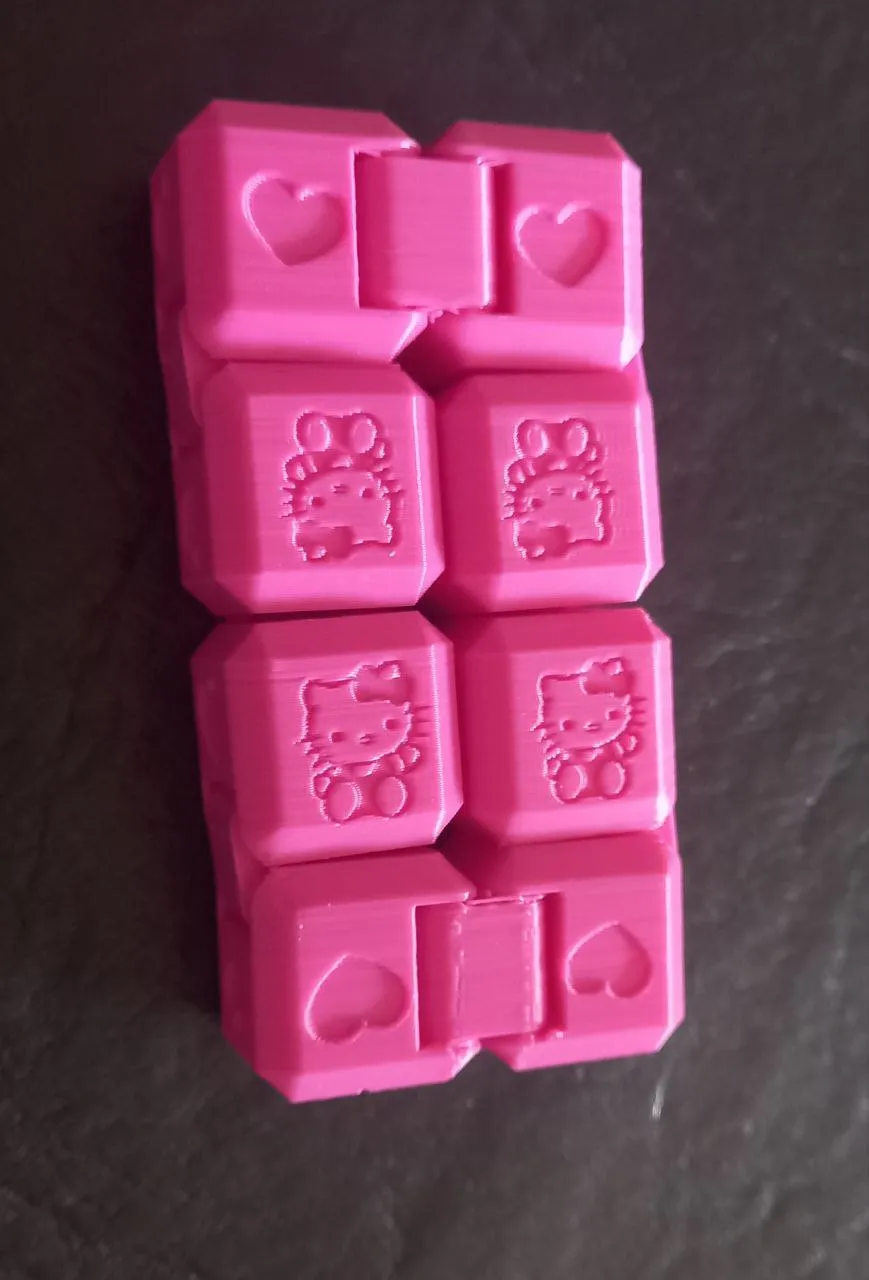 Cubo infinito Hello Kitty (Archivo multicolor) Rox3D por Rox 3D ...