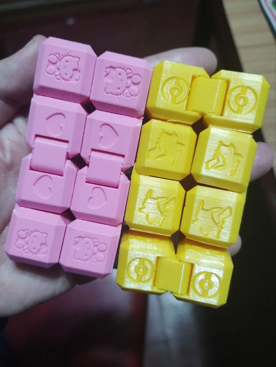 Infinity cube Hello Kitty (Multicolor file) Rox3D - Free 3D Print Model ...