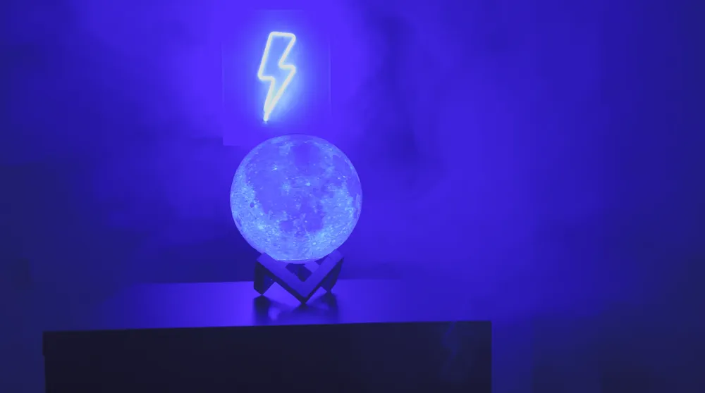 Interactive Moon Lamp | Arduino Controlled | RGB - Free 3D Print Model ...