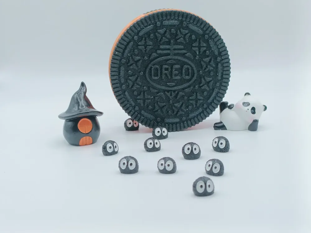 Oreo-shaped Phone Folding Stand Storage Box, Reminiscing About Happy ...