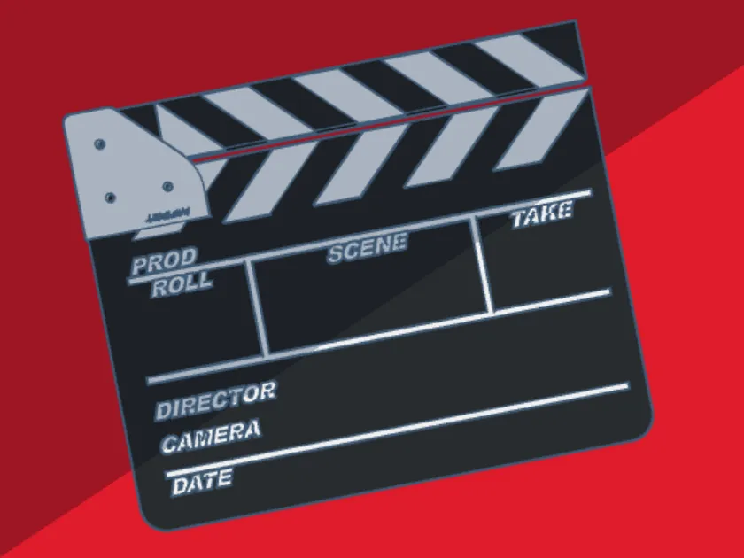 Movie director claperboard prop Remixed by DinoNerd - MakerWorld