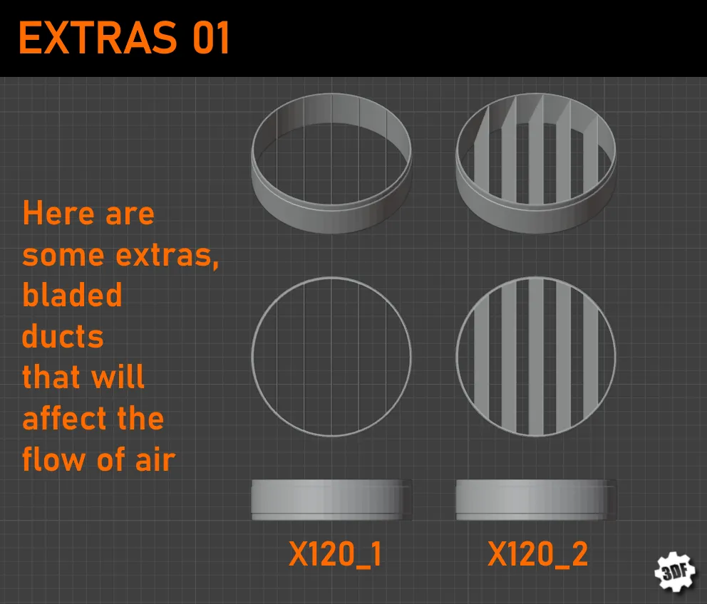 PC Cooling Duct System by 3DFreeman - MakerWorld